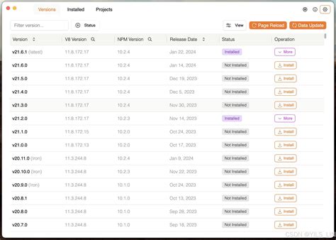 如何为每个项目单独指定nodejs版本为每个项目设置 Node版本 Csdn博客
