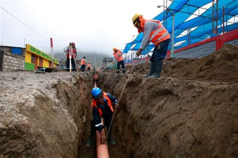 Mvcs Culmina Obra De Agua Y Saneamiento Ejecutada Mediante Oxi