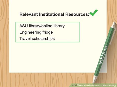 How To Write Research Methodology Steps With Pictures