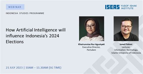 How Artificial Intelligence Will Influence Indonesias 2024 Elections