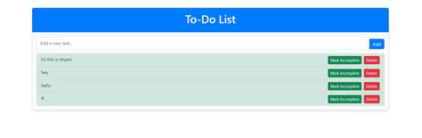 GitHub Shyam 143 Todo List Todo List App Built Using MERN Stack