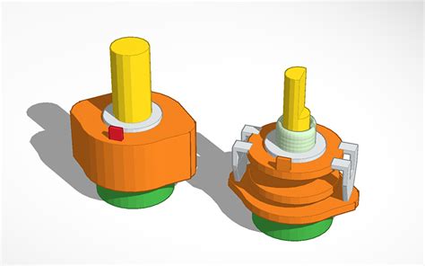 3d Design Rotary Switch Dimensions Template Tinkercad