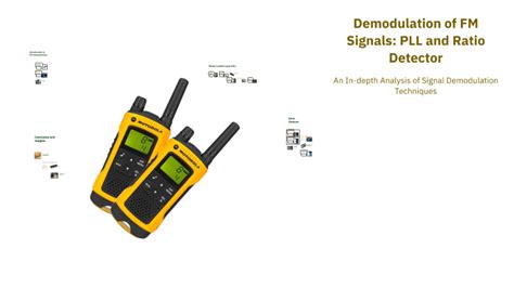 Demodulation Of Fm Signals Pll And Ratio Detector By Jhifyutg Bguyf76ed On Prezi