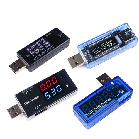 Usb 전압계 전류계 전류 전압 테스터 Lcd 디지털 디스플레이 전원 배터리 용량 테스터 측정 Usb 충전 표시기 측정 및 분석 장비