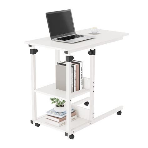 Williston Forge Aarah Mobile Rolling Laptop Side Table With Storage Wayfair Co Uk