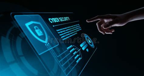 Cyber Security Data Protection Business Technology Privacy Concept Stock Image Image Of