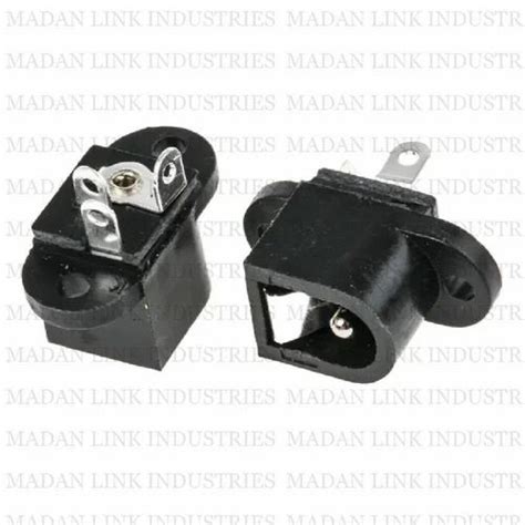 Female Jack DC 2 1MM 3 PIN WITH BOTH SIDE SCREW At Rs 2 Piece In New Delhi ID 2853149069833