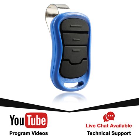 For Genie Garage Door Remote Opener Intellicode G3T BX G3T R 1997 Current Blue EBay