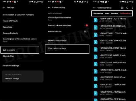 How To Enable Call Recorder On OnePlus 10 Pro 10T 10R DroidWin