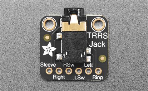 Pinouts Adafruit Trrs Jack Breakout Board Adafruit Learning System
