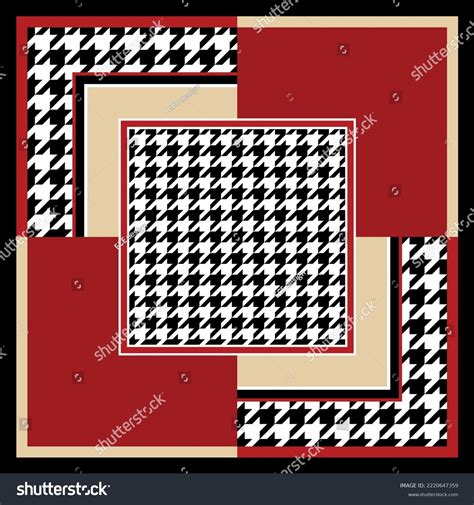 Abstract Silk Scarf Design Vector Illustration Stock Vector Royalty Free 2220647359 Shutterstock