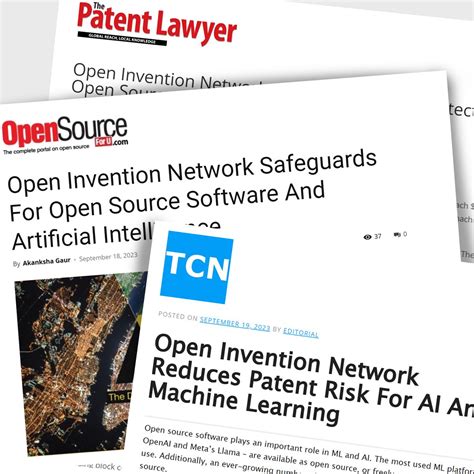 open invention network on linkedin opensourcetrends
