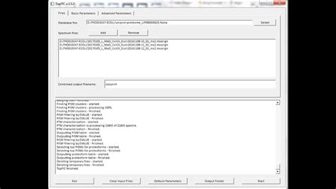 20220520 Top Down Proteomics Topfd Toppic Tutorial Youtube
