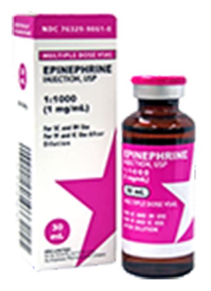 Epinephrine Injection Usp
