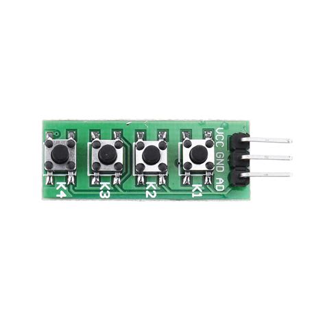Keypad 4 Button Key Module Switch Keyboard For Arduino Uno Mega2560
