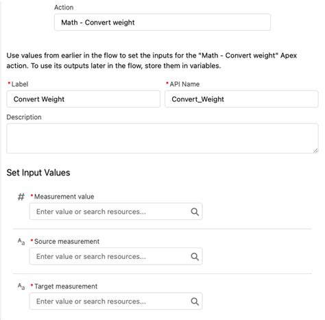 Convert Weight Powertools Workflow Automation Plugin