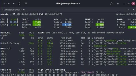 How To Monitor Real Time System Metrics Using Glances Tool On Linux Vitux