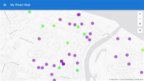 Map In React Js Point Data From Geojson Data React Javascript Maps Sdk Maptiler Sdk Js