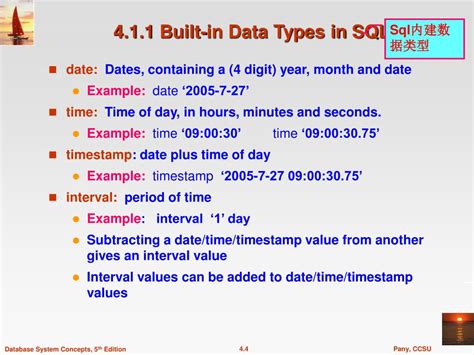 Ppt Chapter 4 Advanced Sql Powerpoint Presentation Free Download Id4561978