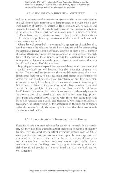 Machine Learning In Asset Pricing Princeton University Press