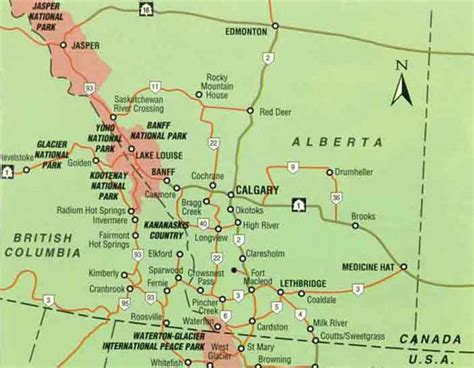 Calgary And The Canadian Rockies