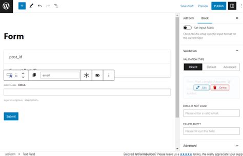 Advanced Form Validation Jetformbuilder Crocoblock