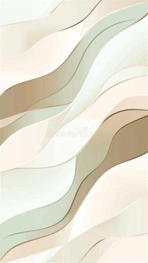 Soft Pastel Colors Blend Seamlessly In A Dynamic Composition Of Flowing