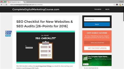 Lesson 56 Assignment Seo Youtube