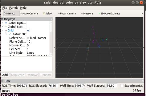 rtos iwr1443boost need to view the rviz data sensors forum sensors ti e2e support forums