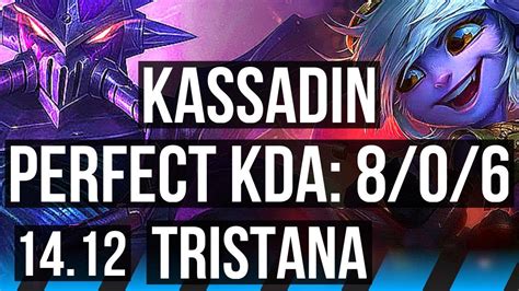 Kassadin Vs Tristana Mid 806 Legendary Rank 11 Kassadin Na