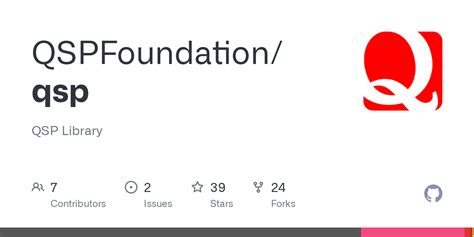 GitHub QSPFoundation Qsp QSP Library