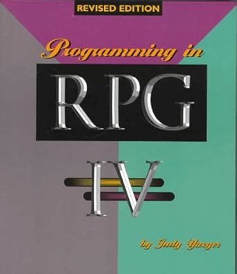 Programming In Rpg Iv YAEGER Amazon Books