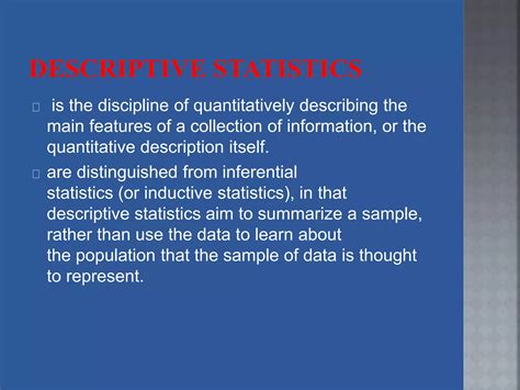 Common Statistical Tools Used In Research And Their Uses Pptx