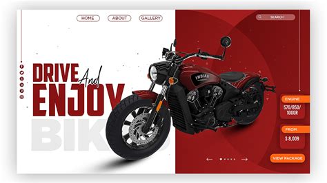 UI Bike Design On Behance