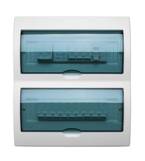 Premium Photo Automatic Circuit Breakers Isolated On A White Background