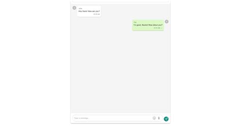 React Chat Screen Ui Components Mui Library