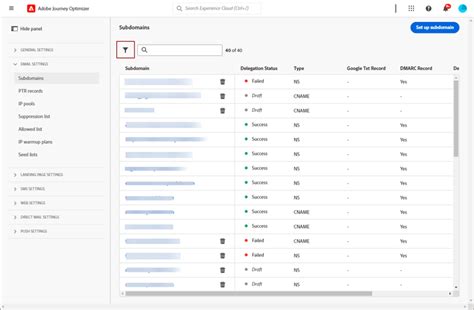 Get Started With Email Configuration Adobe Journey Optimizer