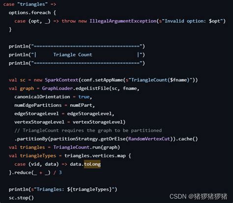 Graphx官网例子analytics分析spark Graphx官网示例说明 Csdn博客