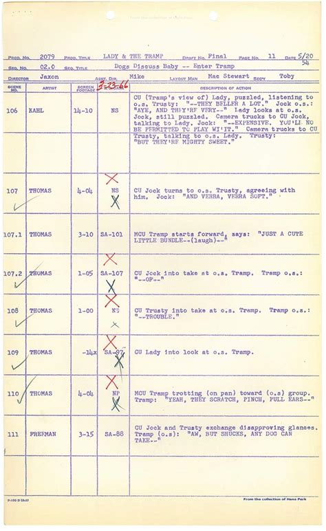 Lady And The Tramp 1955 The Internet Animation Database