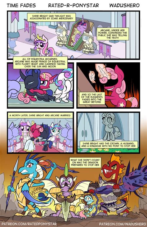 Time Fades Twilight Sparkle Canterlot Comics