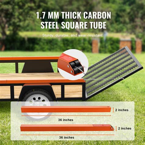 Vevor 2 Sided Trailer Tailgate Lift Assist 360 Lbs Load Capacity Compatible With Open Utility