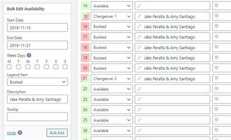 Wp Simple Booking Calendar Availability Calendar Plugin For Wordpress