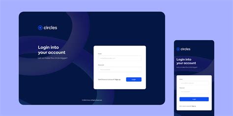 Responsive Login Screen Figma