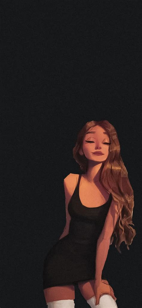 Pin By Isabelle Acevedo On Pfp Brown Hair Cartoon Brown Hair And Freckles Brown Wavy Hair