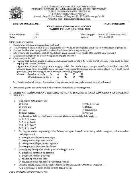 Kop Soal Pts 1 2023 2024 Pdf