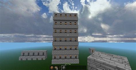6 Floor Command Block Elevator Minecraft Map