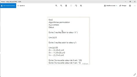 Cours Algorithme Séance 6 Vidéo 1 12 Youtube
