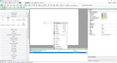 configuring select control components
