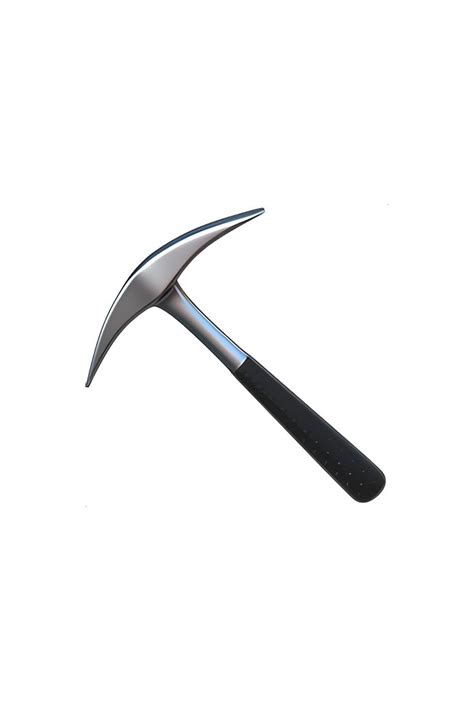 ⛏️ Pick Emoji Silver And Gray Tool Pitchfork Emoji Pickaxe Emoji