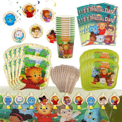 Daniel Tigers Neighborhood Party In A Box Quality Decorations